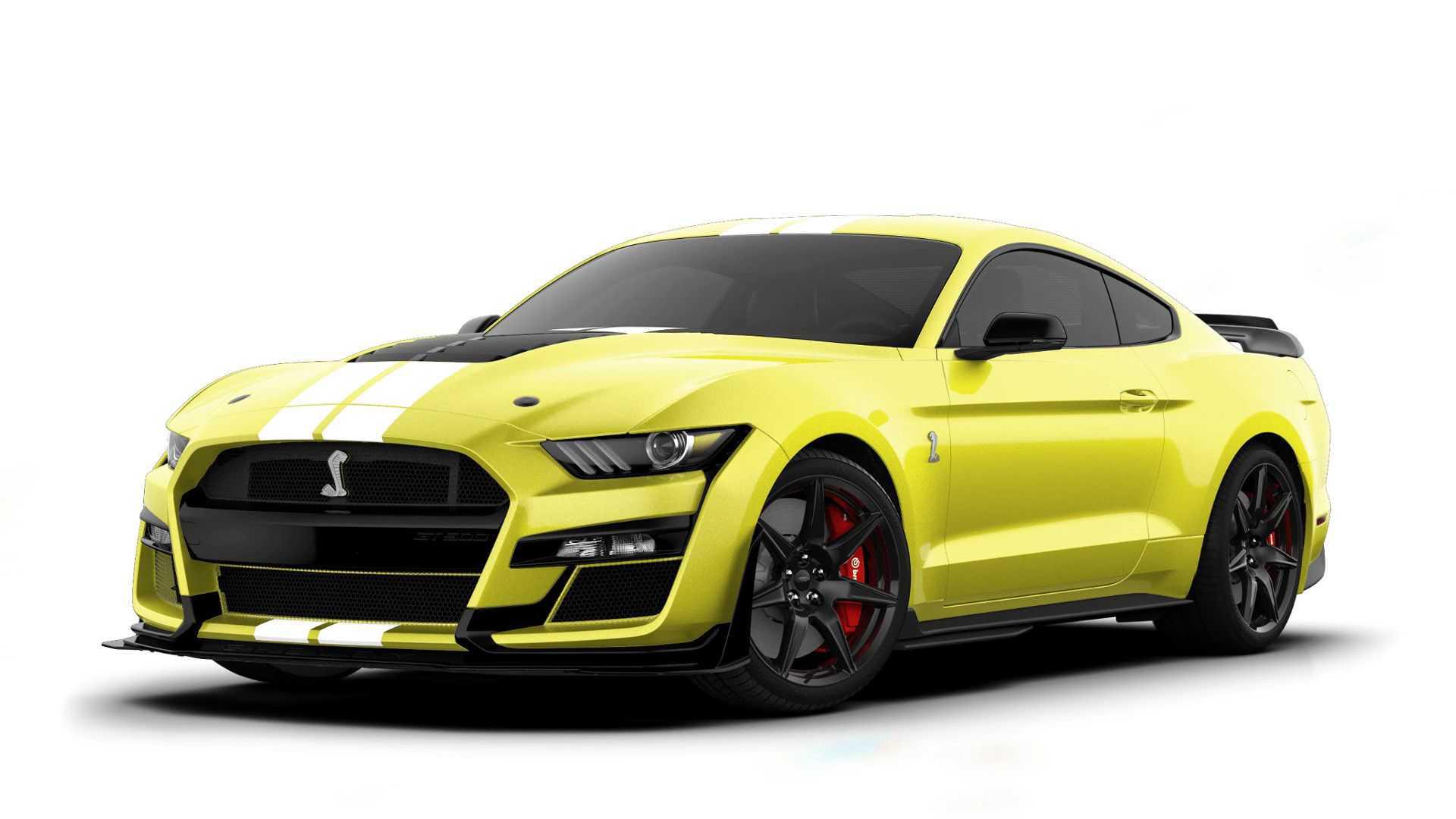 آلبوم عکس | Gallery | 2021 Ford Mustang Shelby GT500 Grabber Yellow
